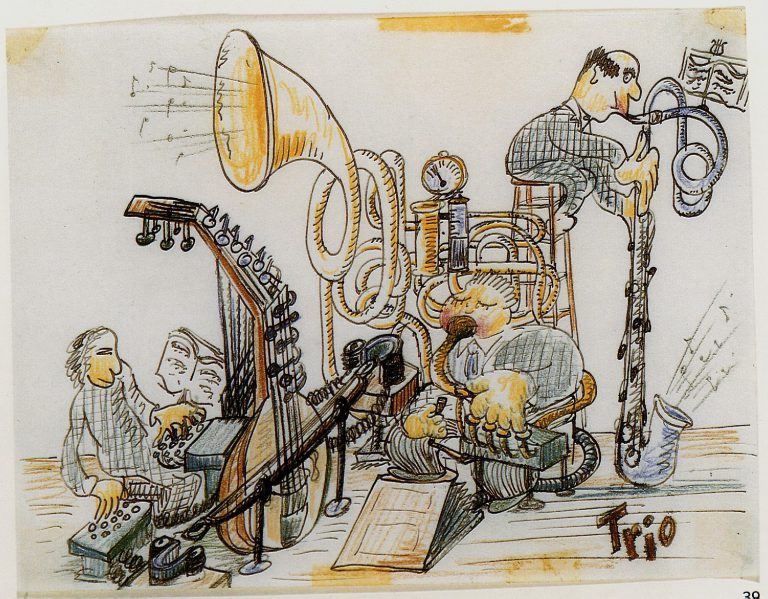 Paul HIndemith Zeichner Gelsenkirchen Mathis der Maler